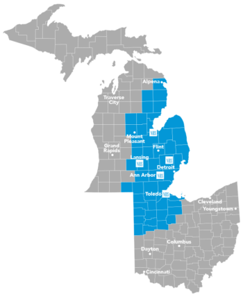 Locations | NBS Commercial Interiors